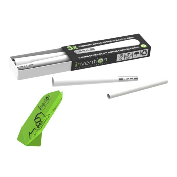 Active Carbon Filter Cones (CTIP) 3 pcs 109 mm